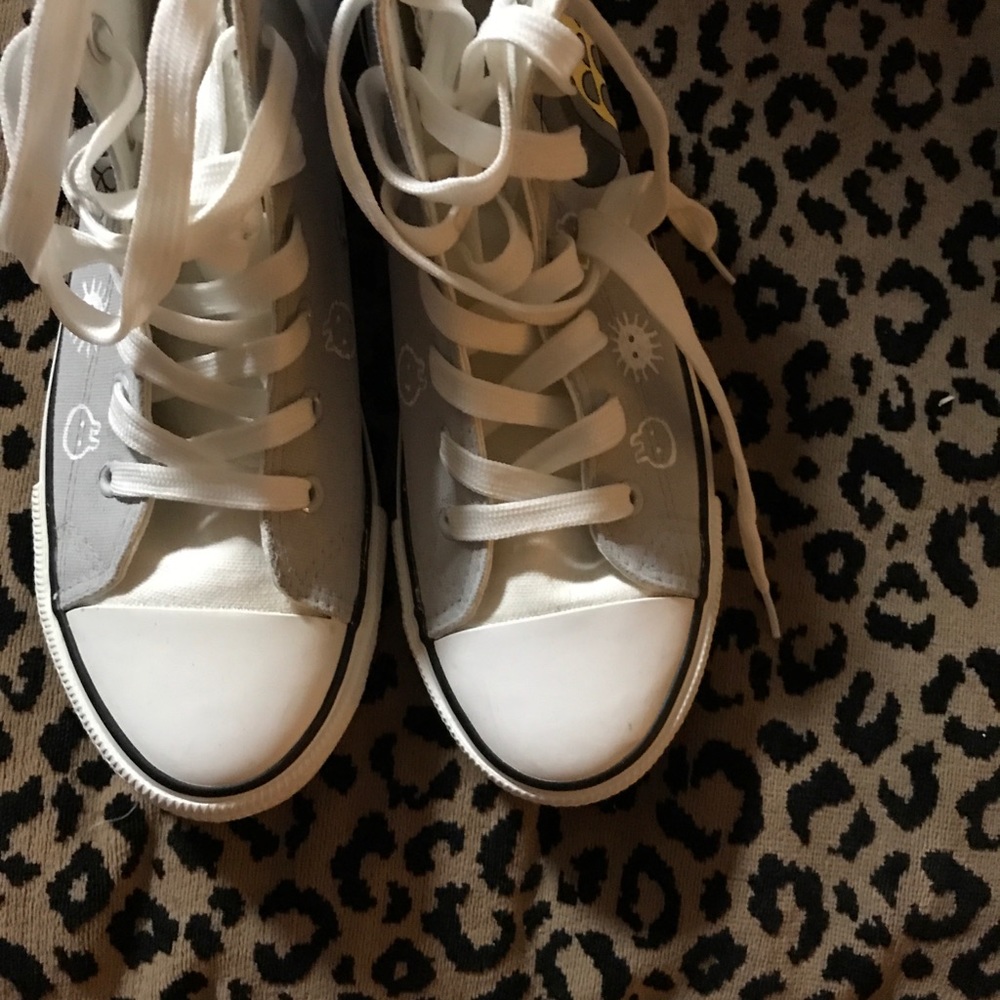 Brand New Hand Painted D.Guan Sneakers - Gem